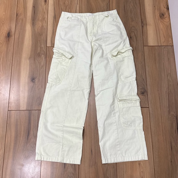 Full Tilt | Pants | Full Tilt Light Yellow Cargo Pants | Poshmark